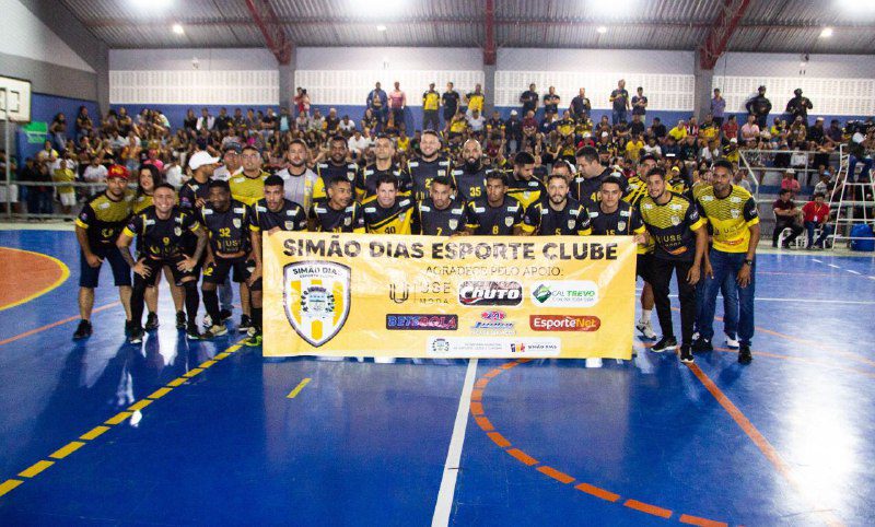 Simão Dias estreia com vitória na Copa TV Sergipe de Futsal - SDCEV